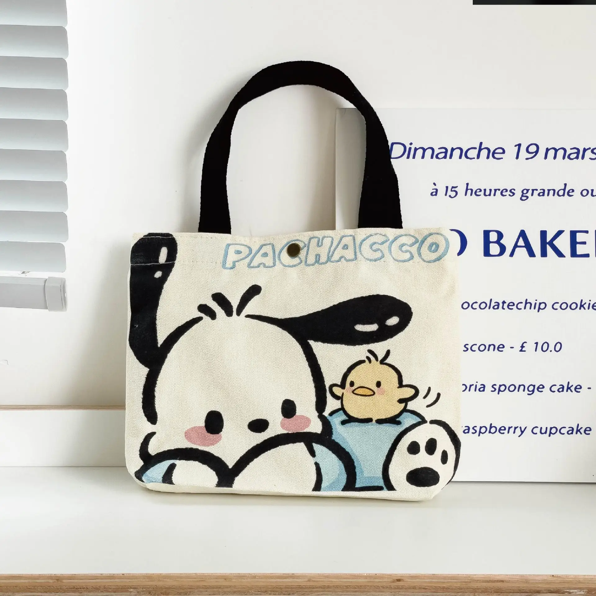 2024 New Sanrio Kuromi Storage Bag Cartoon Animation My Melody Pochacco ...