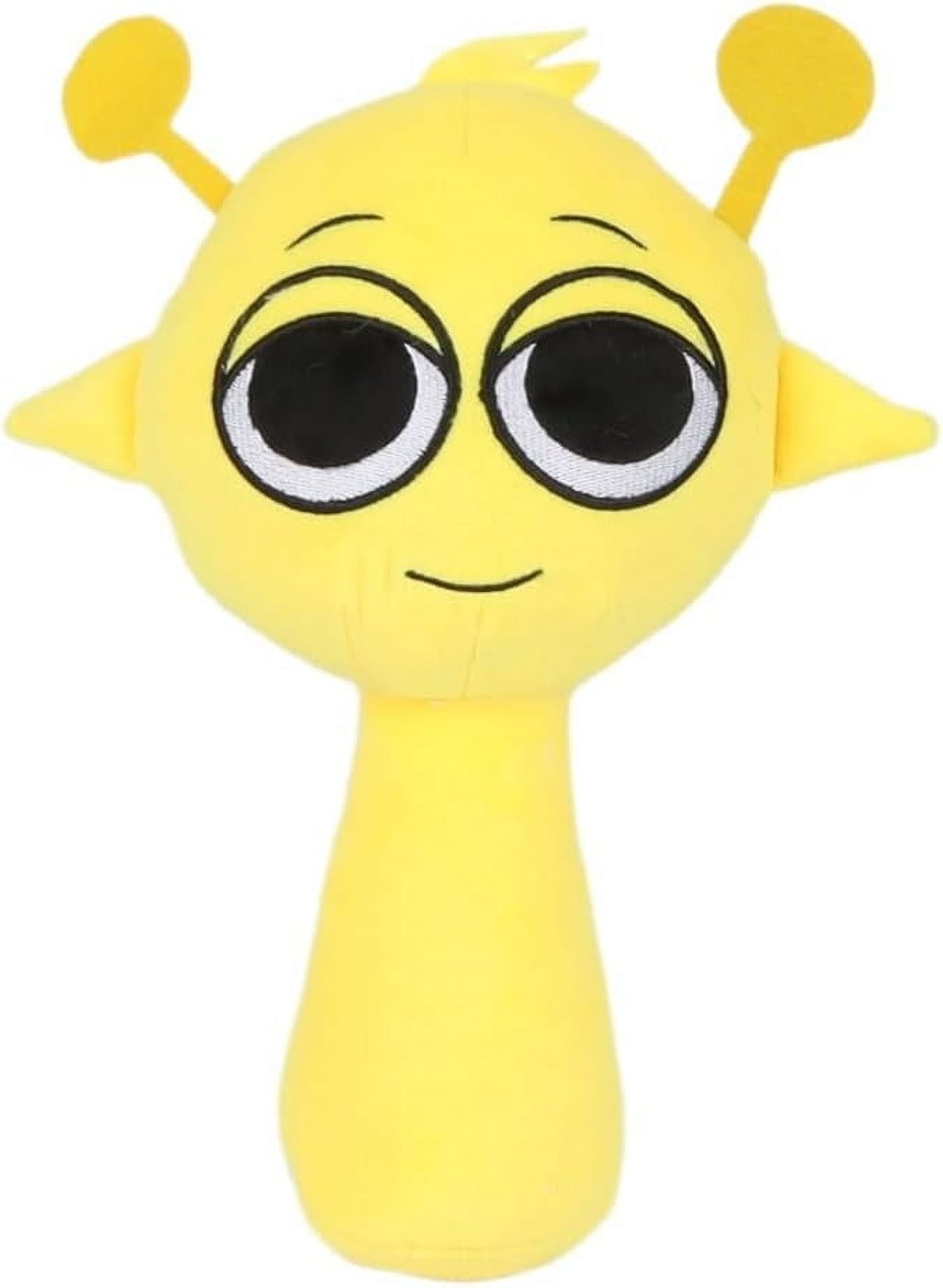 2024 New Sprunki Plush, 10" Cute Yellow Simon Plushies Toy for Fans ...