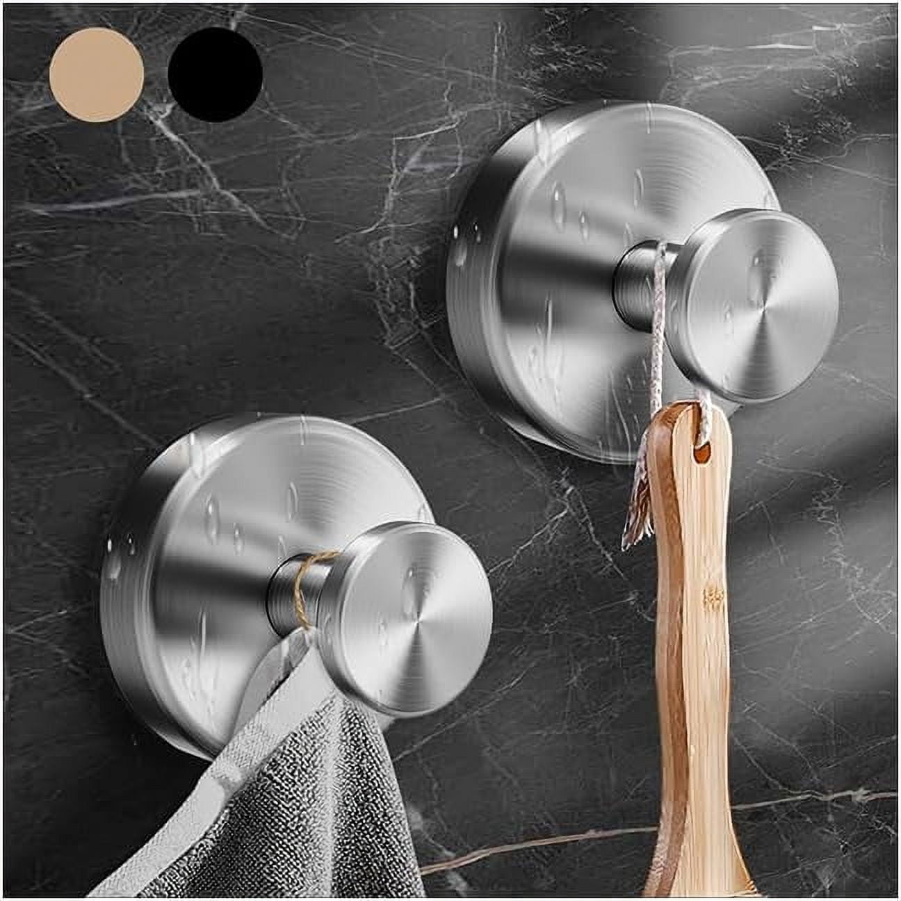 2024 New Suction Cup Hooks for Shower,Luxe Hold No-Drill Stainless ...