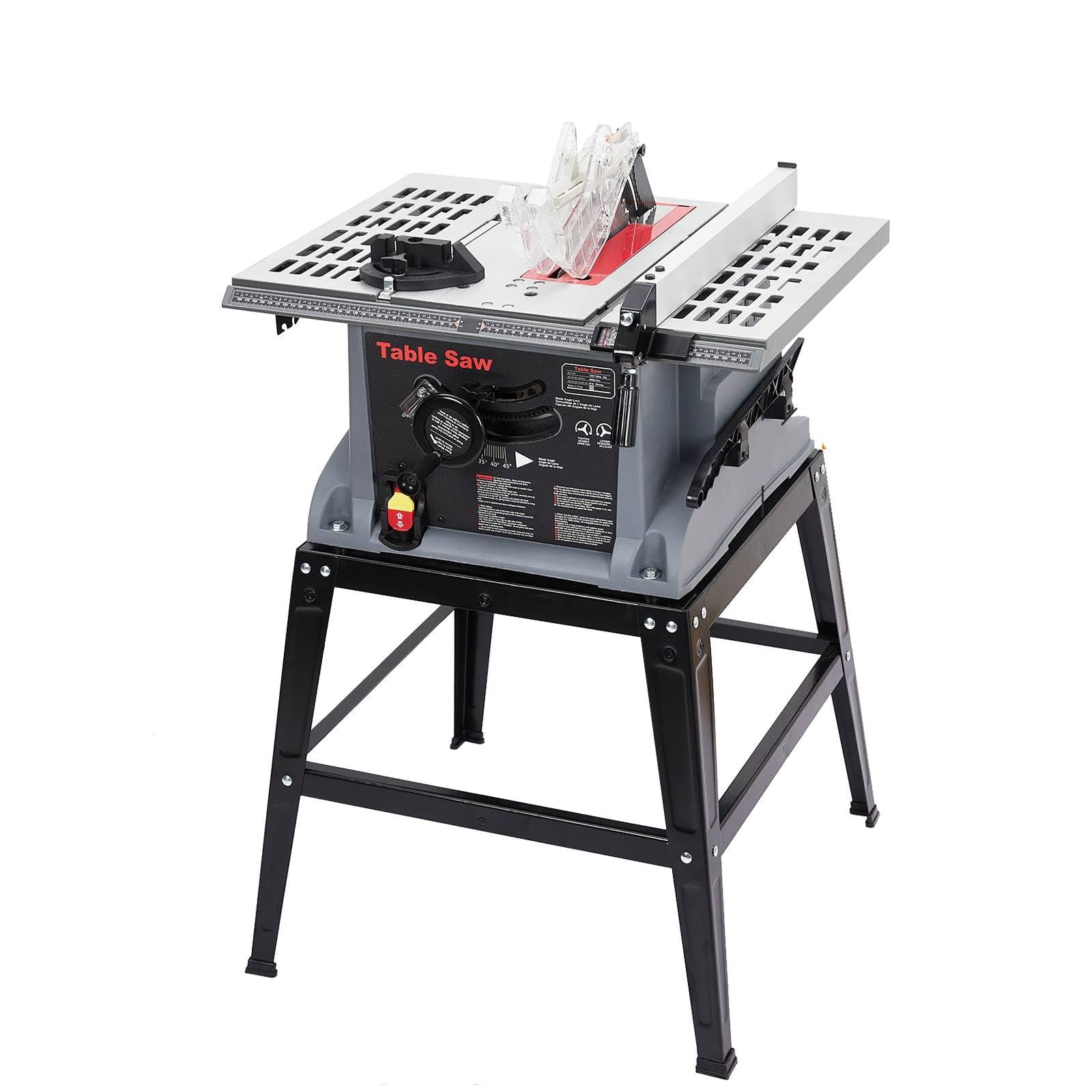 2024 New Table Saw 10 Inch, 15Amp Portable Benchtop Jobsite Table Saw ...