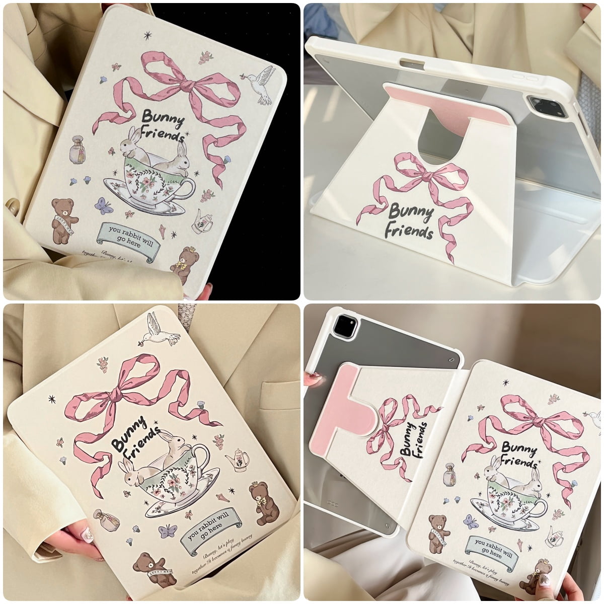 2024 New Tablet Case for iPad Pro Air M2 M4 11 13 inch Case 10.2/9.7/12 ...