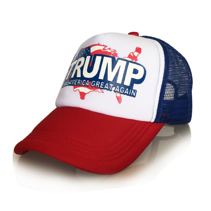 2024 New Trump US Election Hat Duck Tongue Hat Mesh Hat USA Trump ...