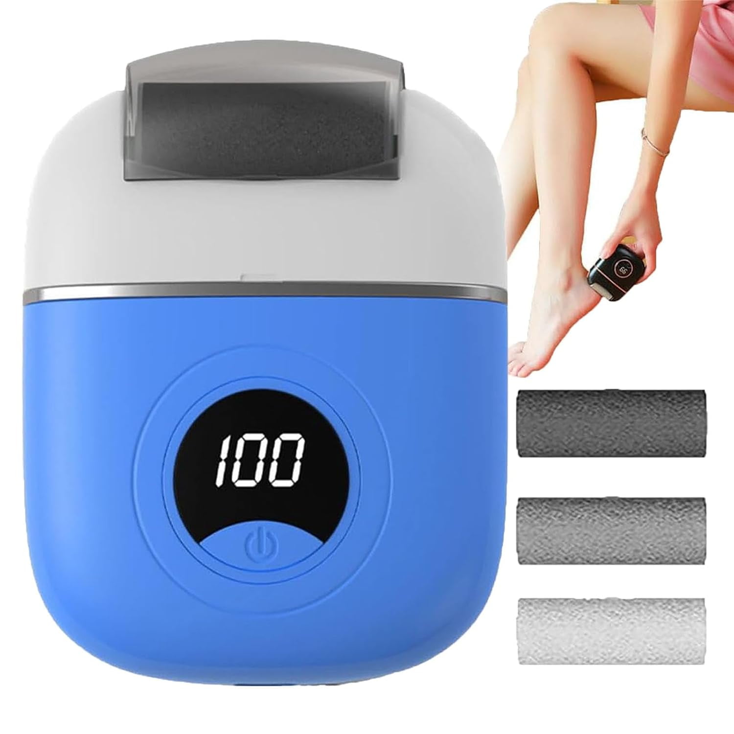 2024 New USB Rechargeable Foot Repair and Grinding Device, Electric ...