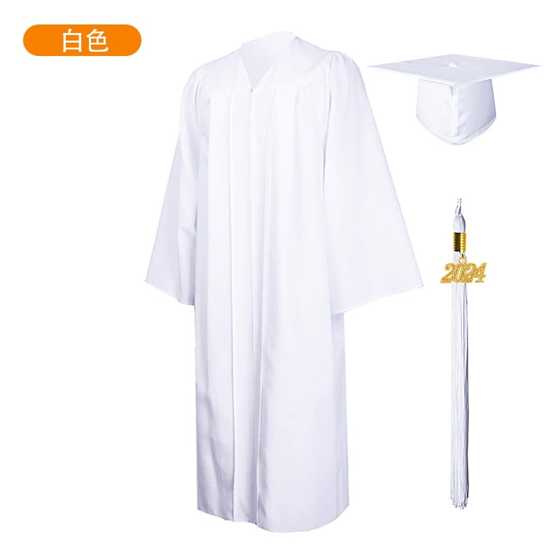 2024 New Woven Academic Clothing American Adult Graduation Clothing ...