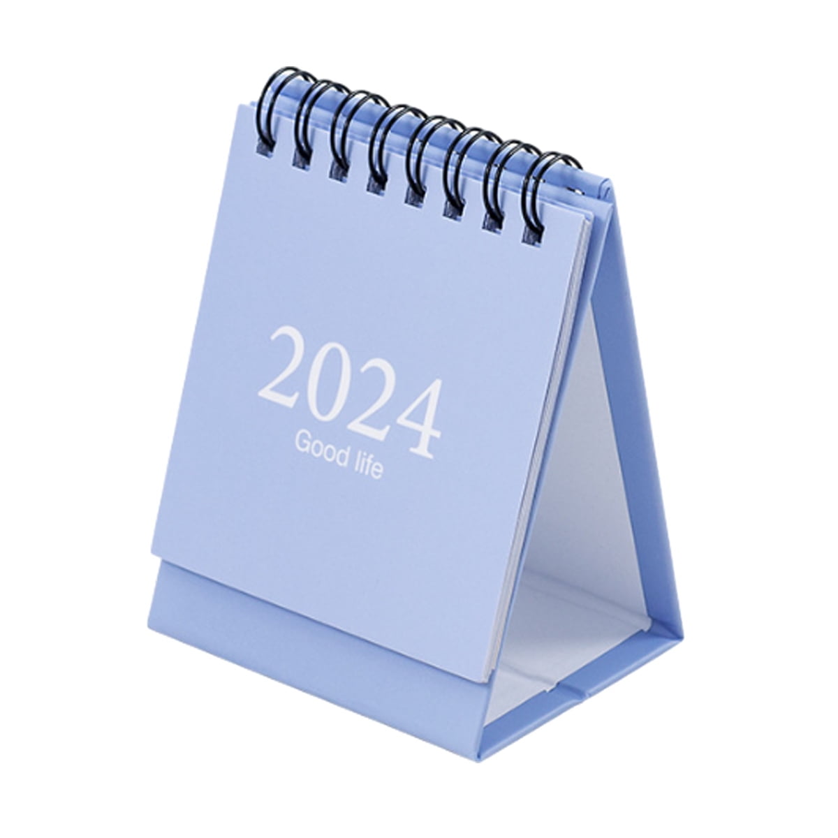 2024 New Year Calendar Small Desk Calendar Simple Desk Coil Notepad ...
