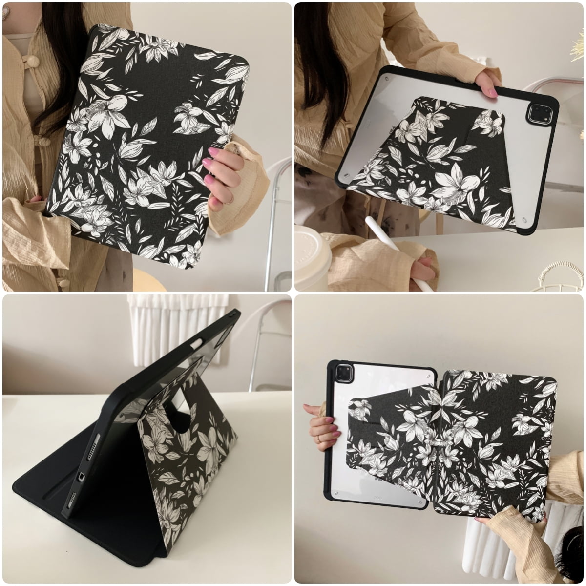 2024 New for iPad Case Pro 11 12.9 13 inch Case 9.7 10.2 9th 8th 7th ...
