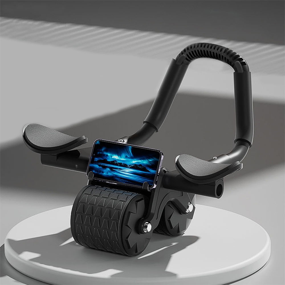 2023 New Ab Exercise Roller with Timer, Elbow Support and Rolling ...