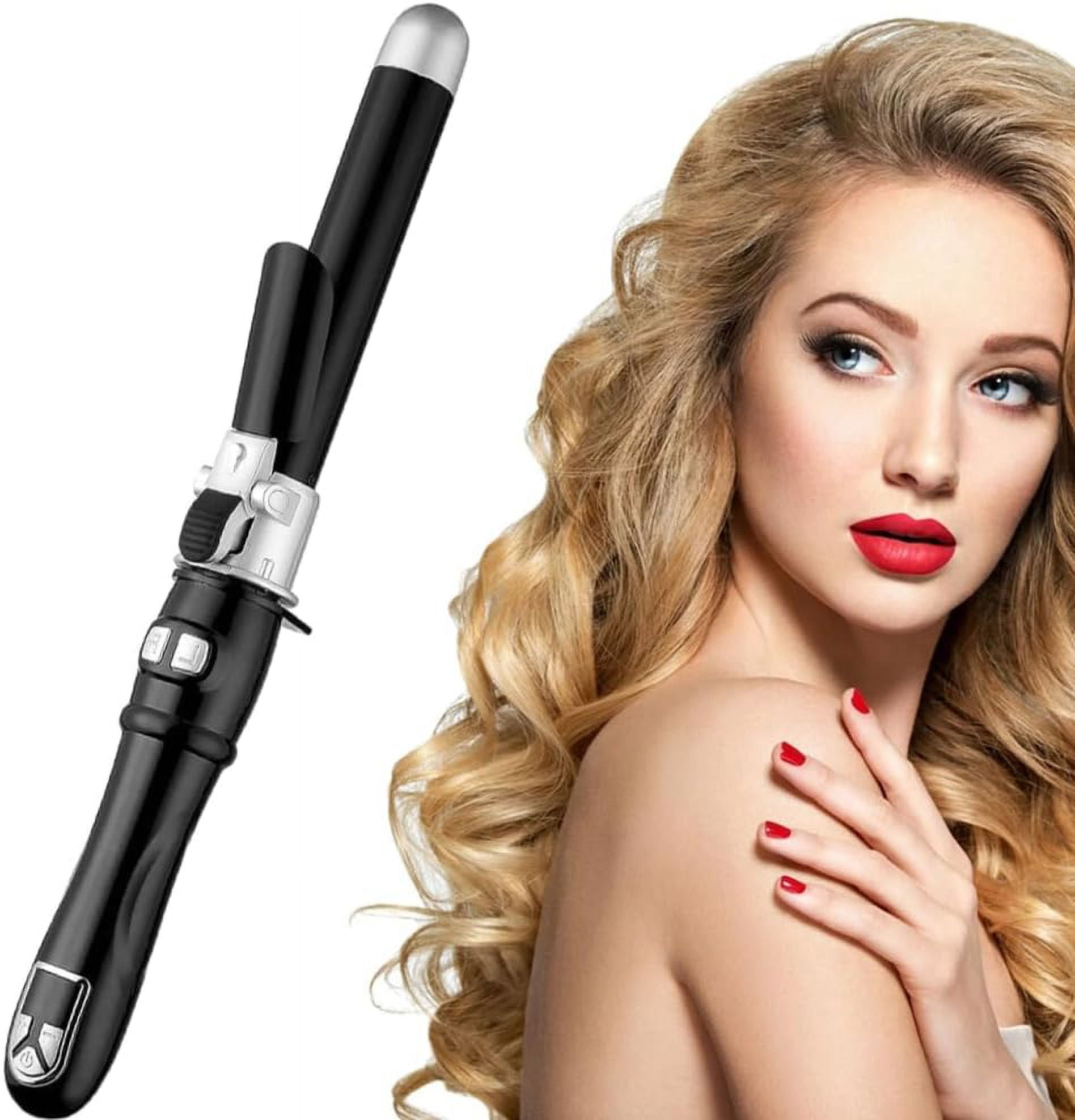 2024 Newest Automatic Curling Wand Rotating Curling Iron, Professional ...