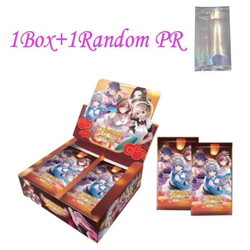 2024 Newest Collection Card Full Set Cute Anime Game Waifu Booster Box ...