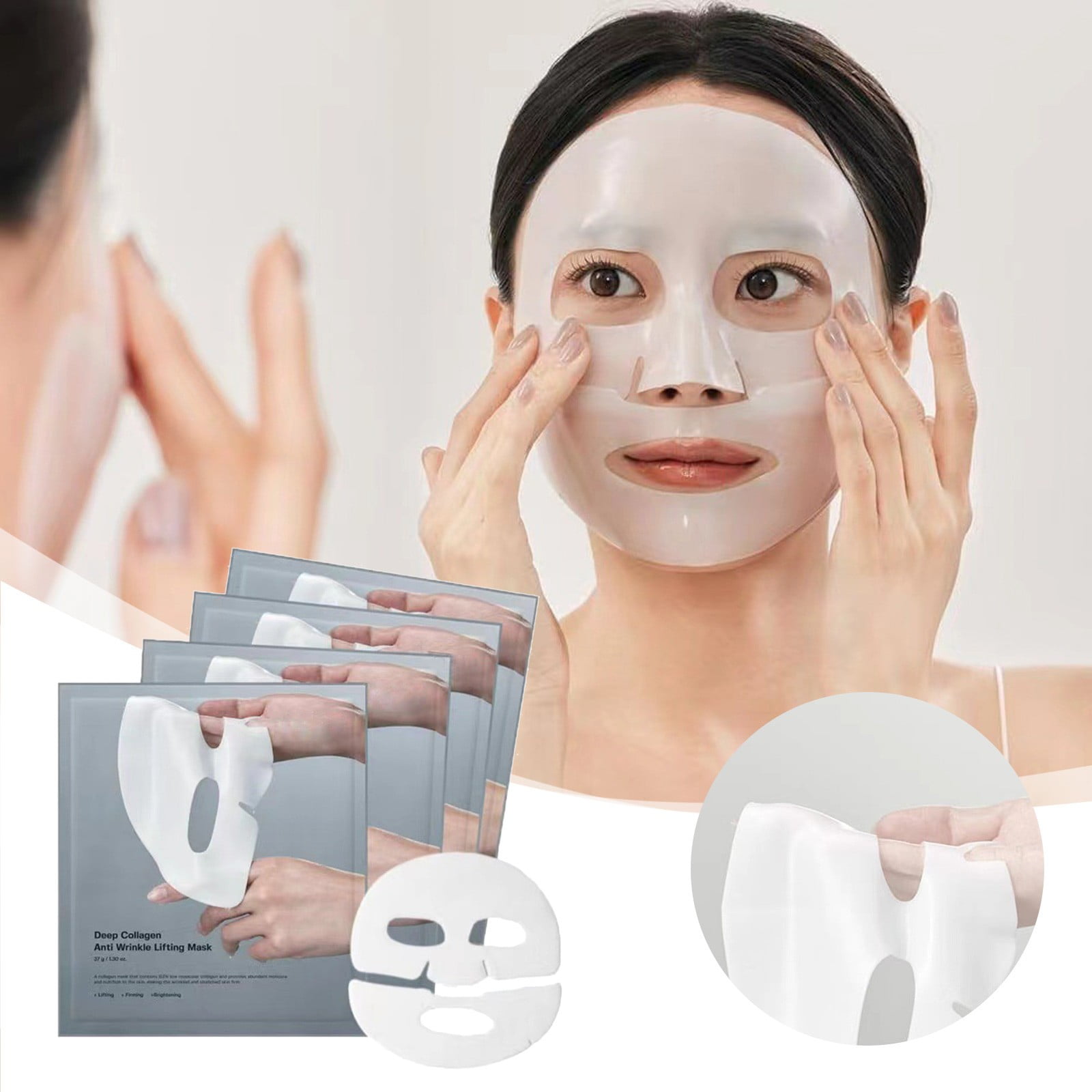 2024 Newest Facial Mask Collagen Collagen Bio Collagen Face Overnight ...