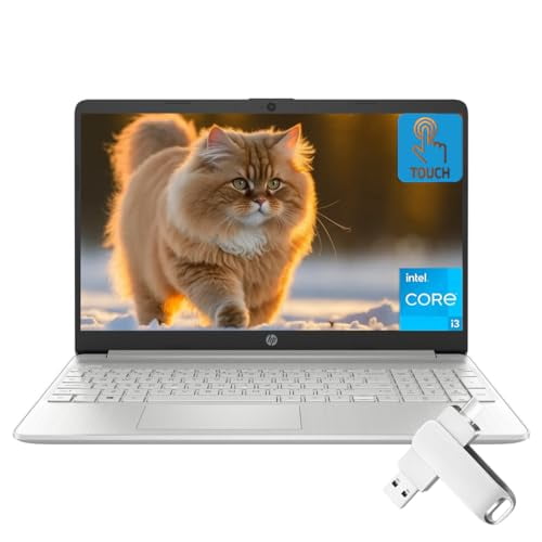 2024 Newest HP Business Laptop, 15.6 Inch Touchscreen, Intel 6-Core i3 ...