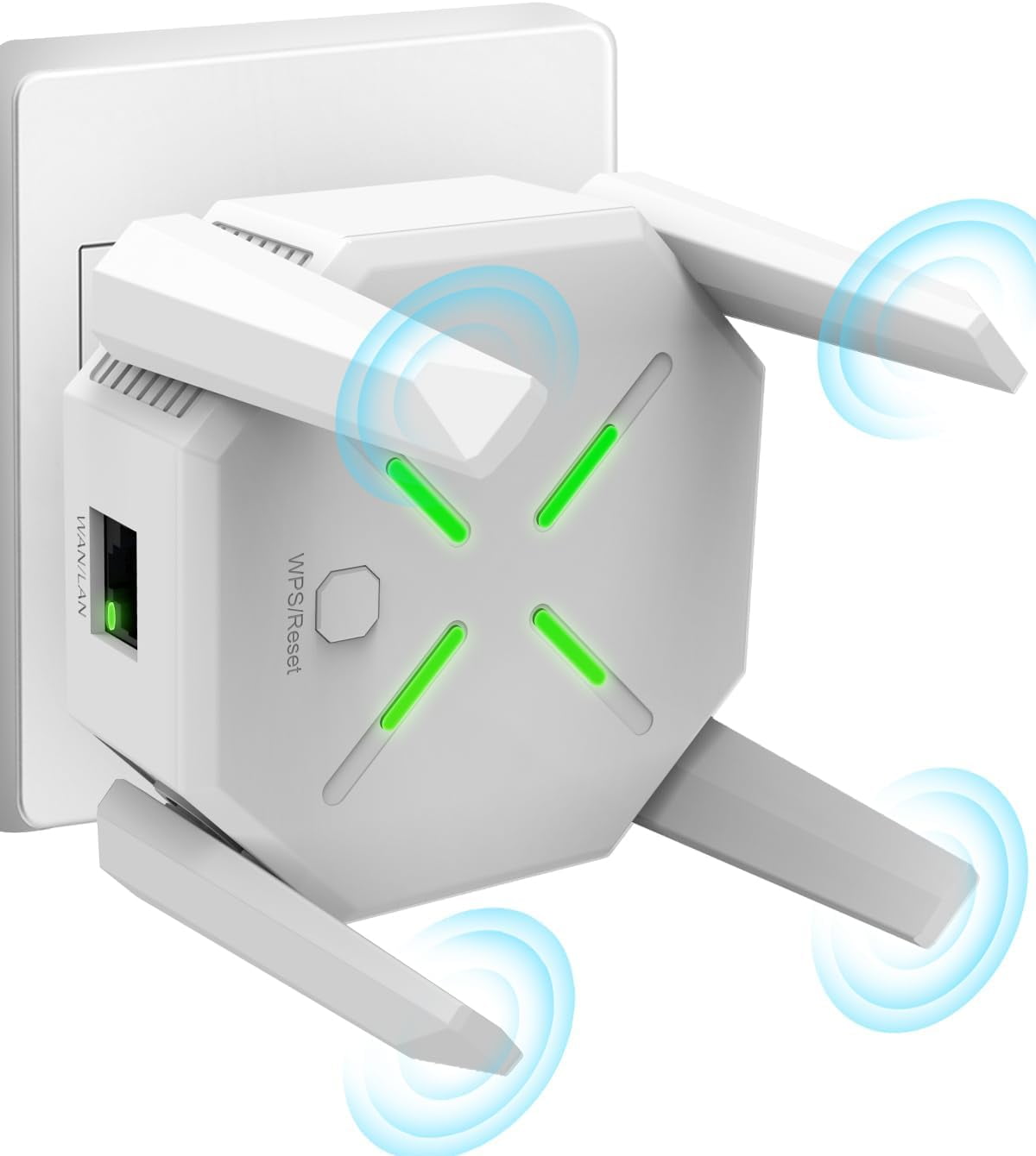 2024 Newest WiFi Extender Signal Booster,WiFi Extender with 1200Mbps ...