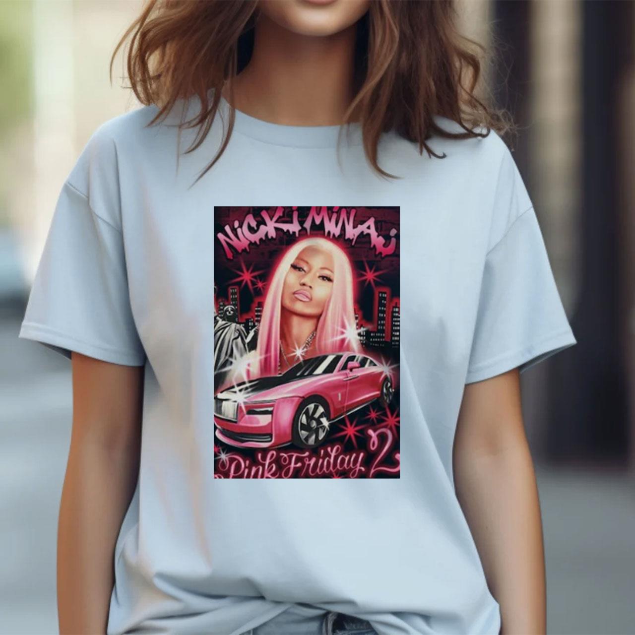 2024 Nicki Minaj Tour Png, Nicki Minaj Pink Friday 2 Concert Png ...