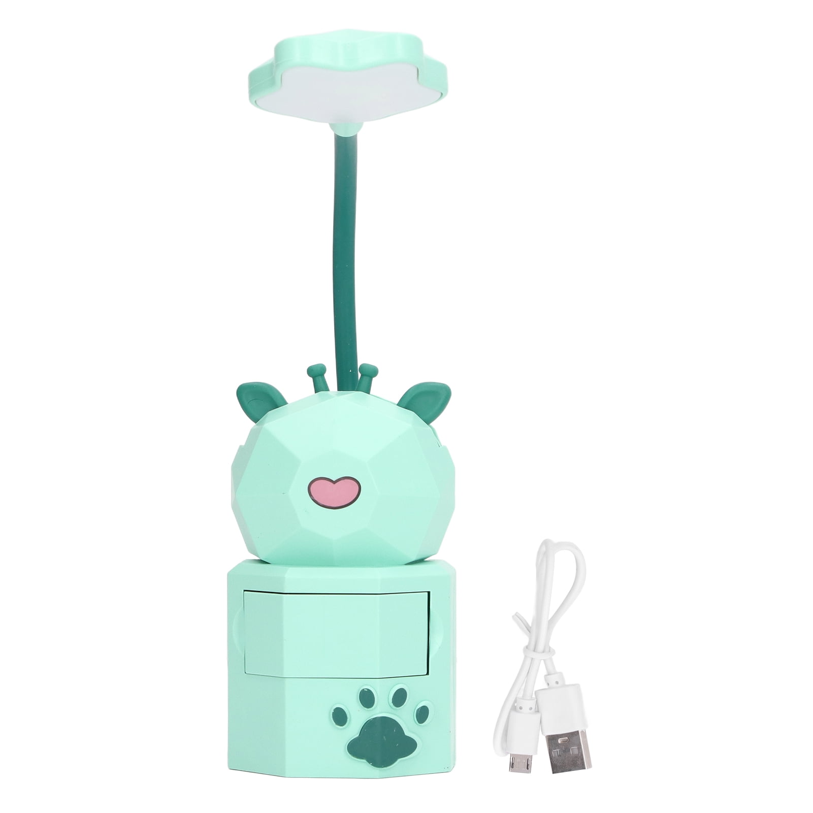 2024 Night Lamp Desk Light LED 5V 3W Gooseneck USB Charging Deer Figurine for Home Table YC-5802 ...