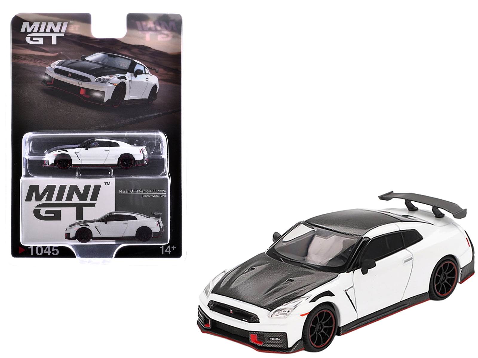 2024 Nissan GT-R Nismo (R35) Brilliant White Pearl with Carbon Hood and ...