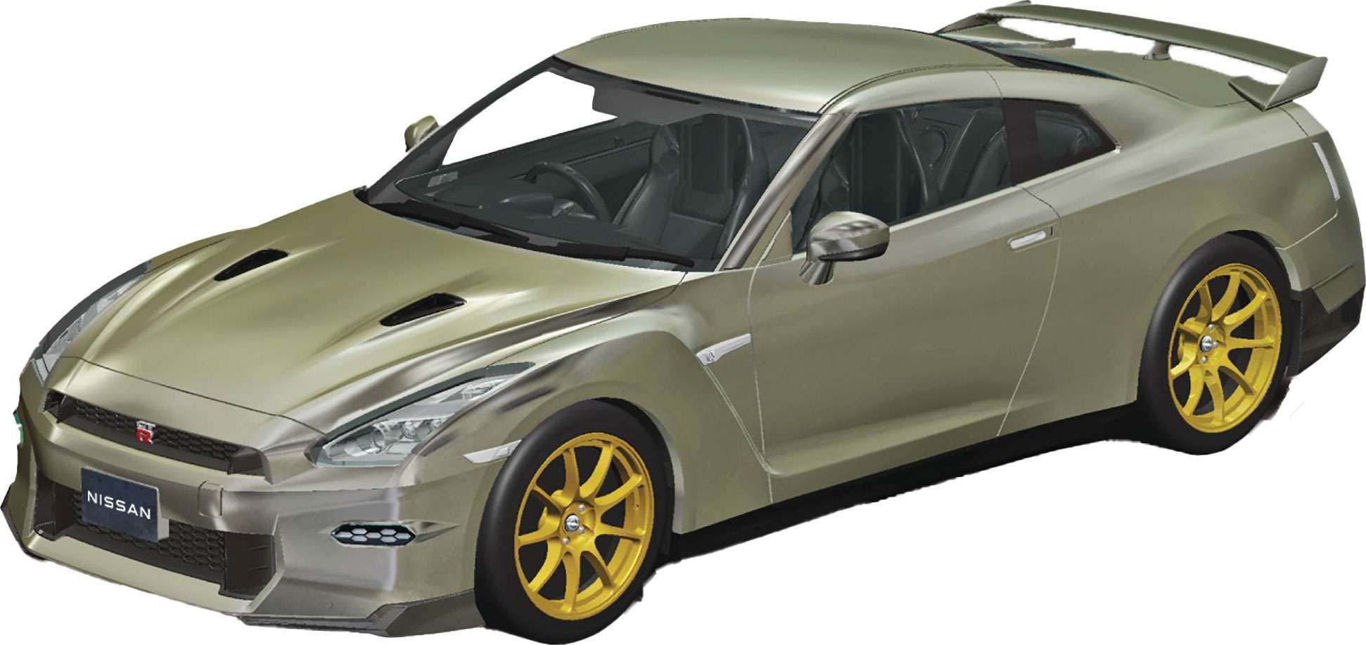 2024 Nissan R35 NISSAN GT-R Model Car Kit (Millennium Jade) - Walmart.com