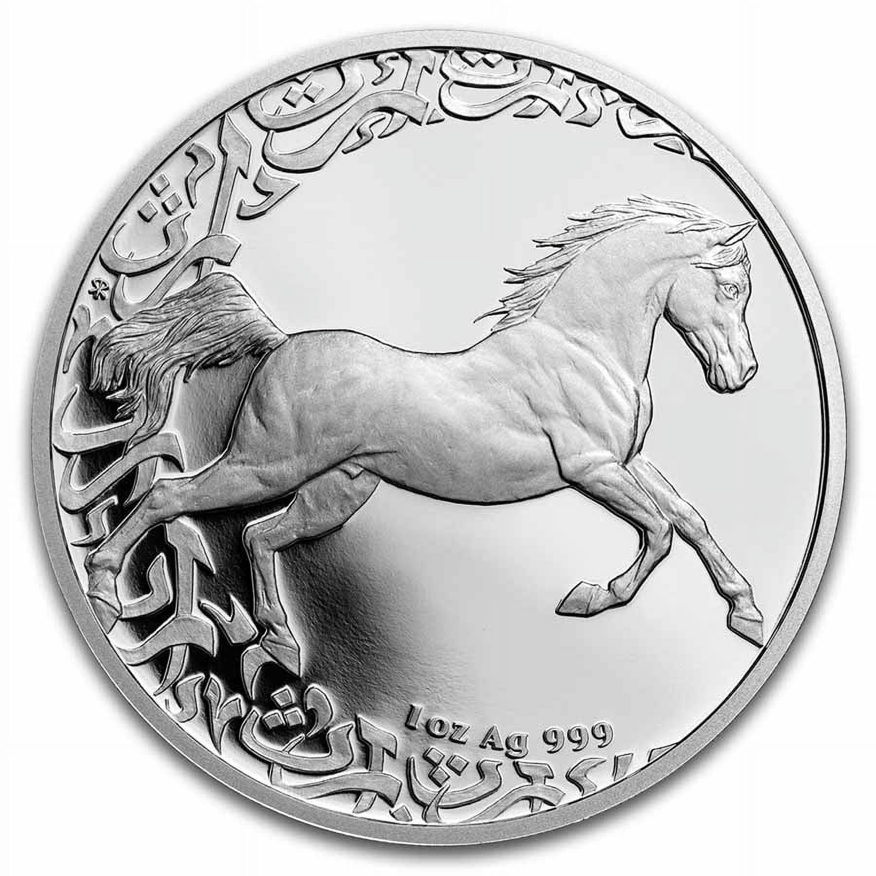 2024 Niue 1 oz Silver Proof Treasures of the Gulf: The Horse - Walmart.com