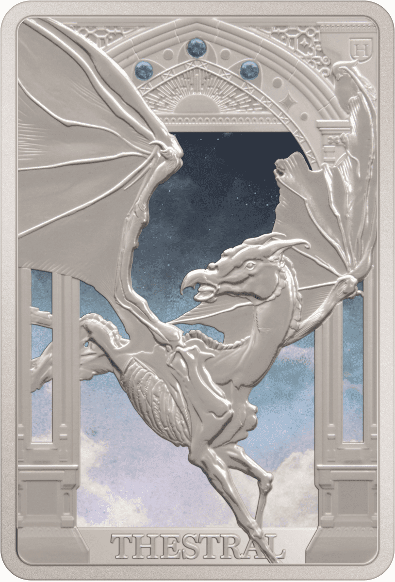 2024 Niue Harry Potter Magical Creatures: Thestral 1 oz Colorized ...