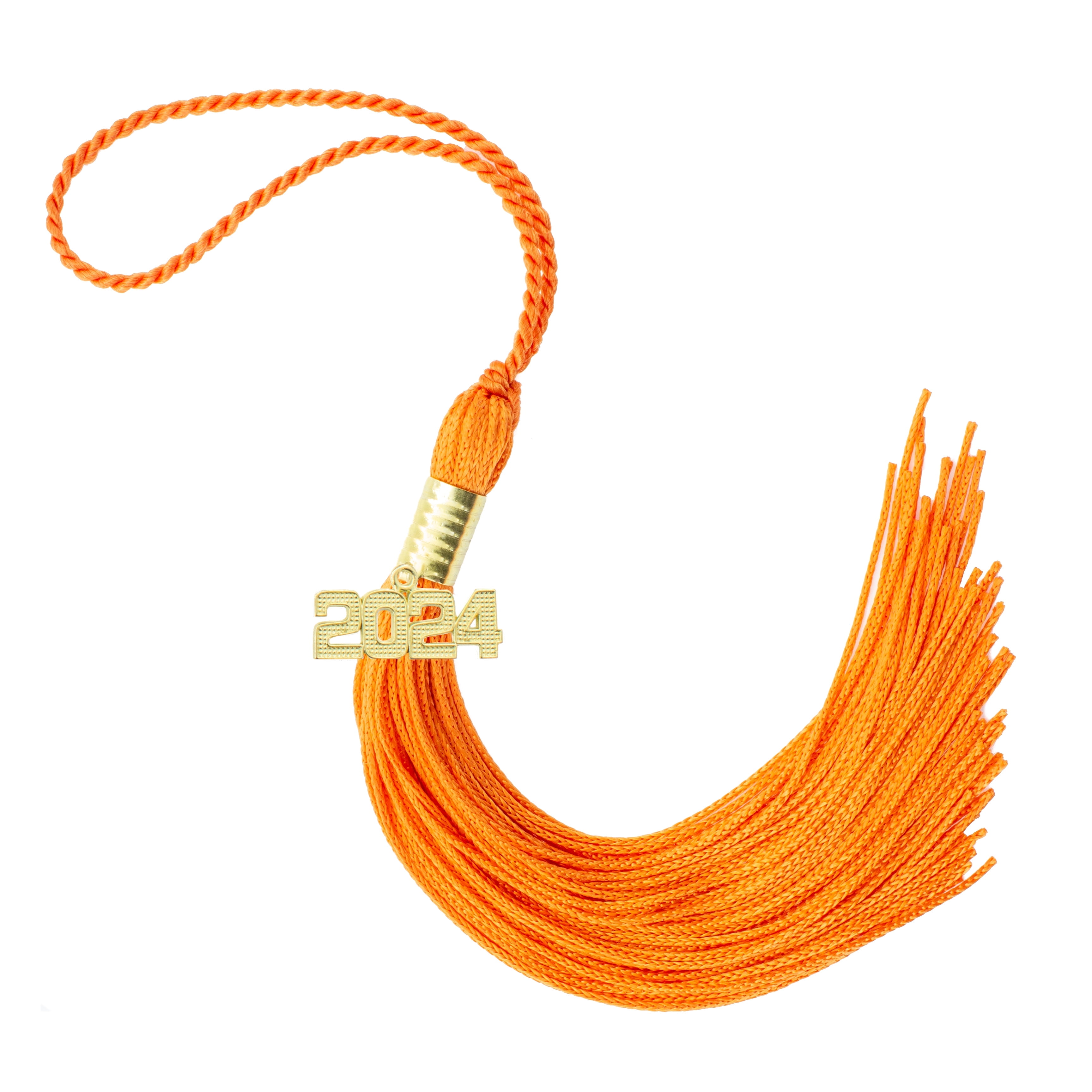 2024 ORANGE GRADUATION TASSEL - EVERY SCHOOL COLOR AVAILABLE -MADE IN ...