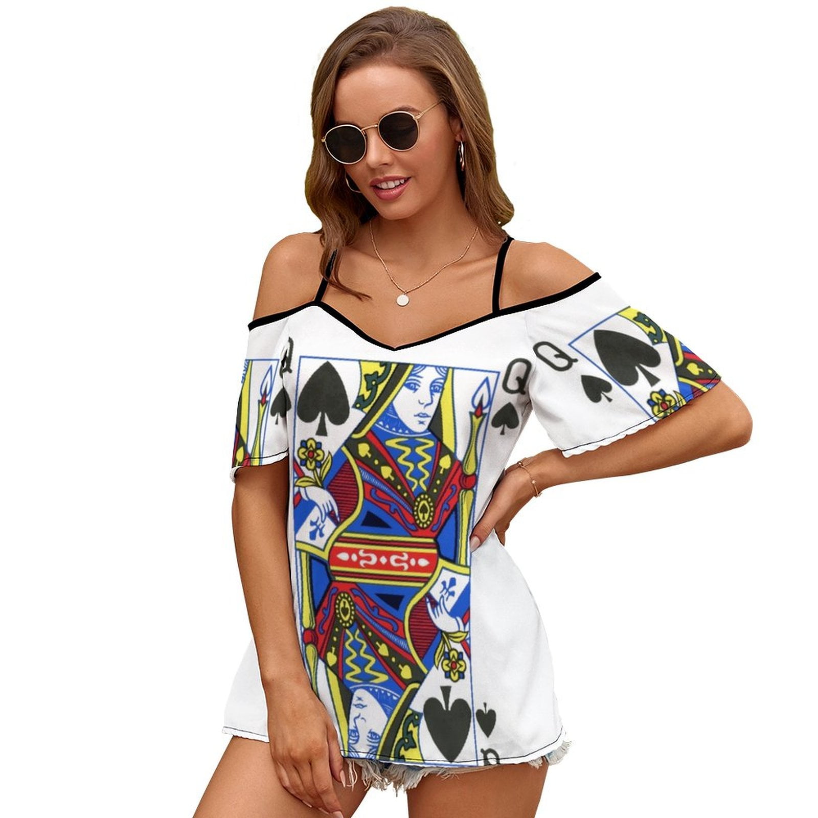 2024 Of Spades Shirt Group Halloween Costume Deck Of Womens T