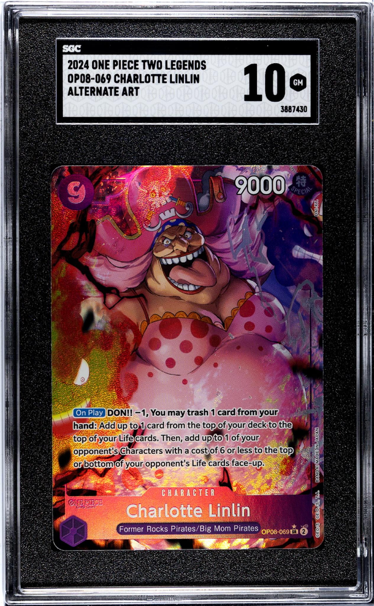 2024 One Piece Two Legends Charlotte Linlin #OP08-069 SGC 10 - Walmart.com