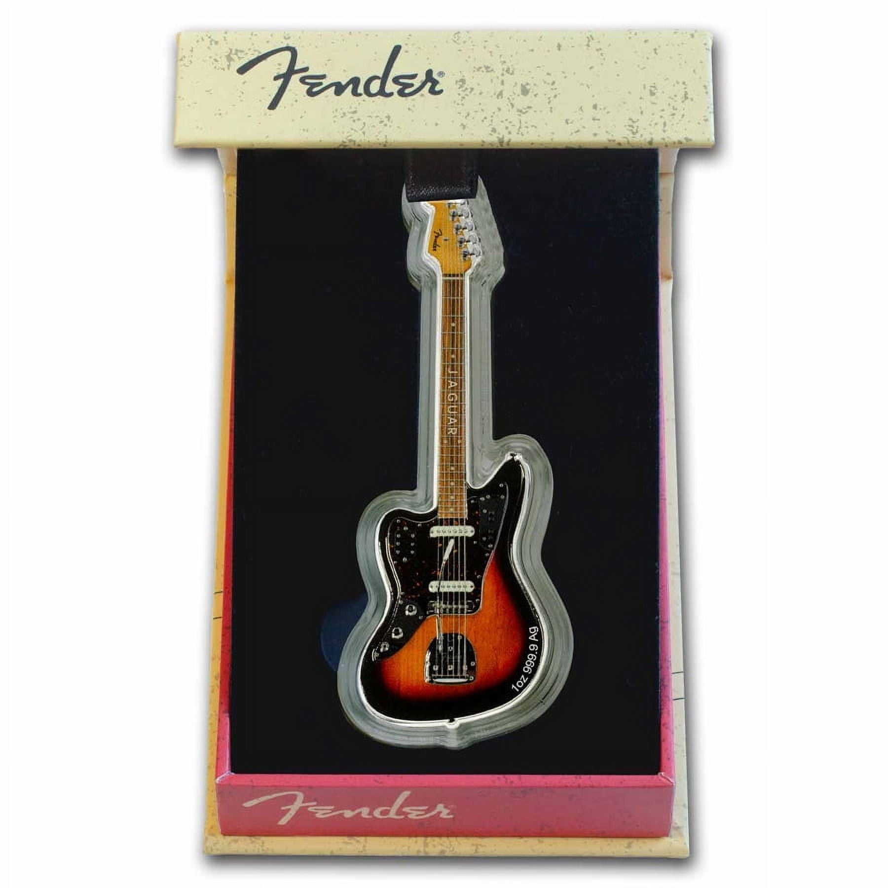 2024 PAMP 1 oz Silver Colorized Fender®Jaguar Proof - Walmart.com