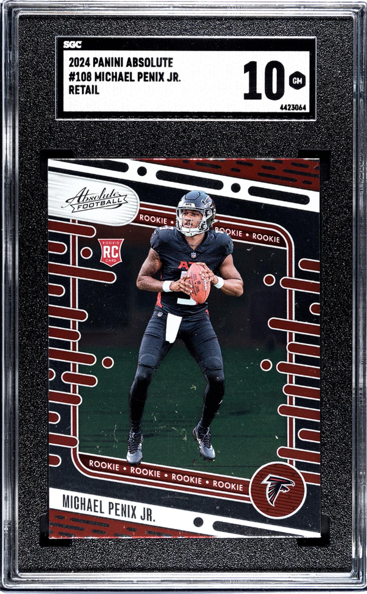 2024 Panini Absolute #108 Michael Penix Jr. Retail SGC 10 - Walmart.com