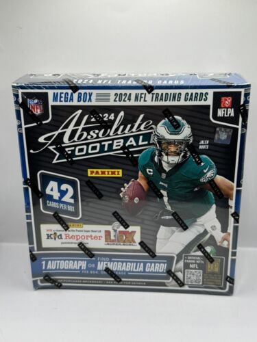 2024 Panini Absolute Football Mega Box - Factory Sealed - Walmart.com
