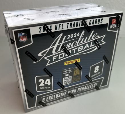 2024 Panini Absolute NFL Football 24pk. Retail Display Box - Walmart.com