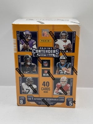 2024 Panini Contenders Football Blaster Box - Factory Sealed - Walmart.com
