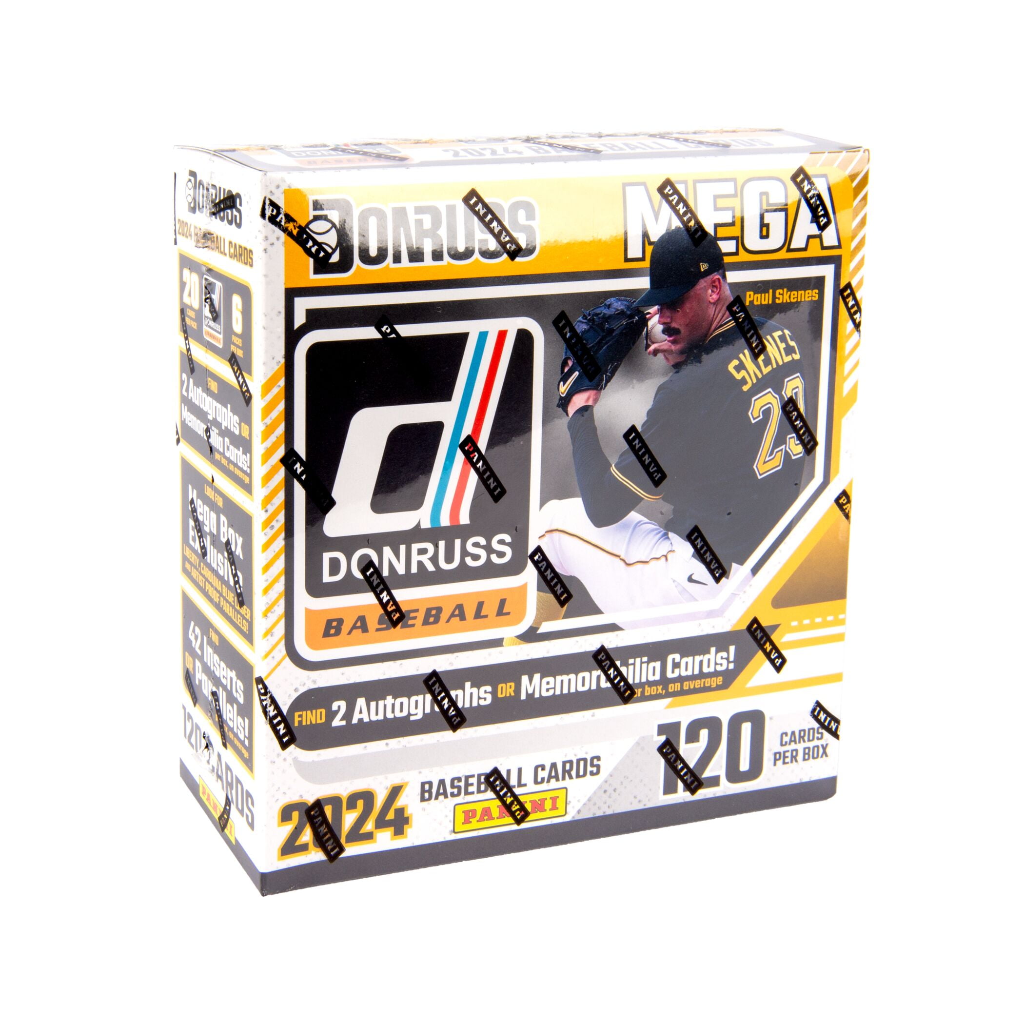 2024 Panini Donruss Baseball Trading Cards Mega Box - Walmart.com