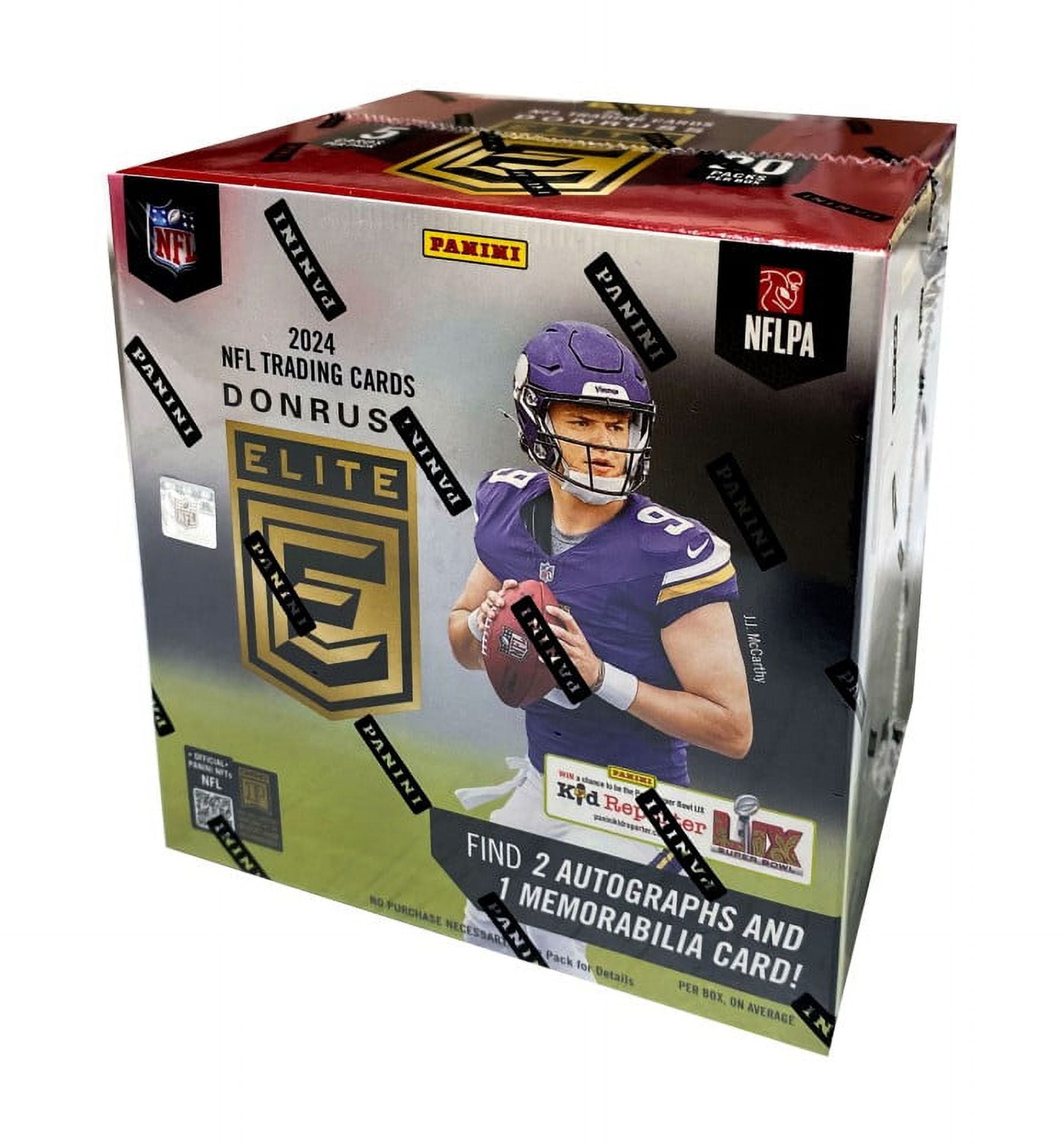 2024 Panini Donruss Elite Football Hobby Box - Walmart.com
