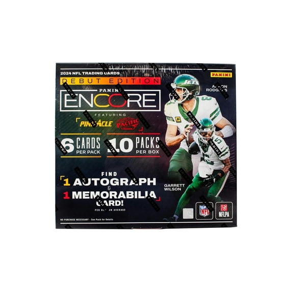 Panini 2024 Encore Football Hobby Box with Autograph Memorabilia ...
