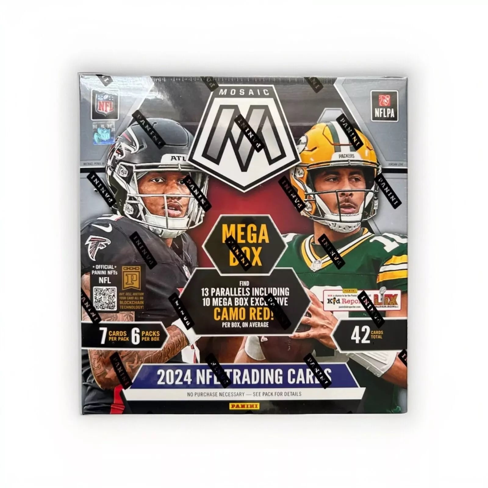 Collectible 2024 Panini Mosaic Football Hobby Mega Box (Camo Red ...