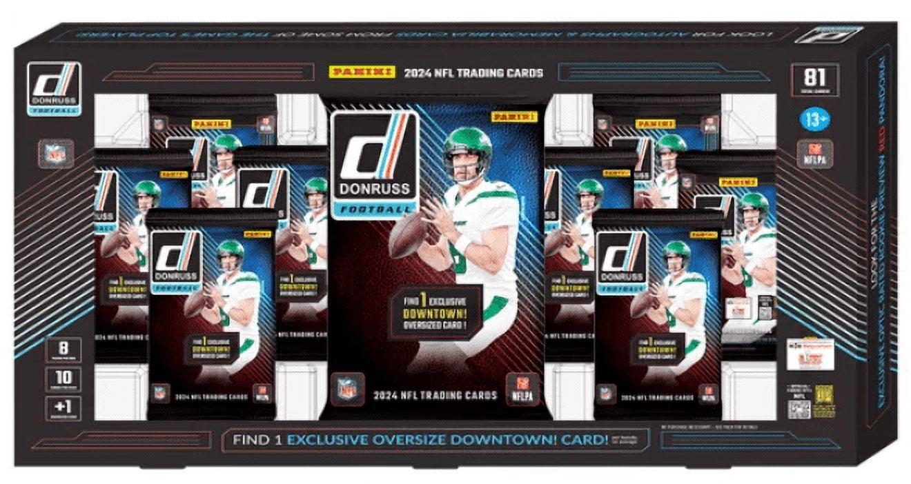 2024 Panini NFL Donruss Football Trading Card Bundle! - Walmart.com