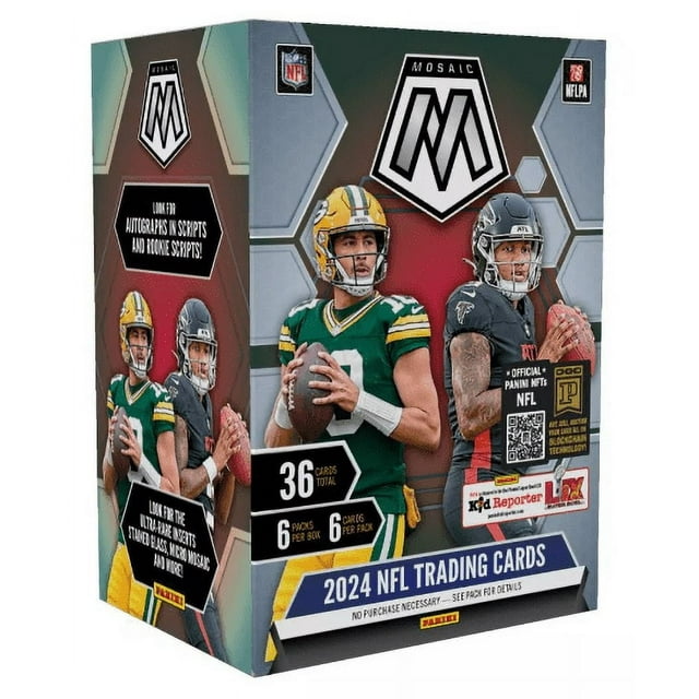2024 Panini NFL Mosaic Football Blaster Box (Orange Fluorescent ...