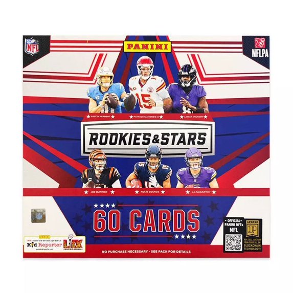 Panini 2024 NFL Rookies and Stars Longevity Box, 60 Cards, Autograph ...