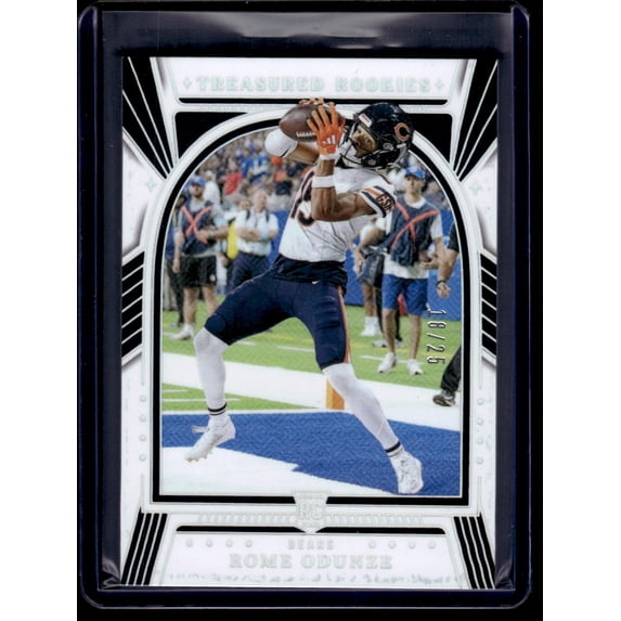 2024 Panini National Treasures Rome Odunze Treasured Rookies /25 ...