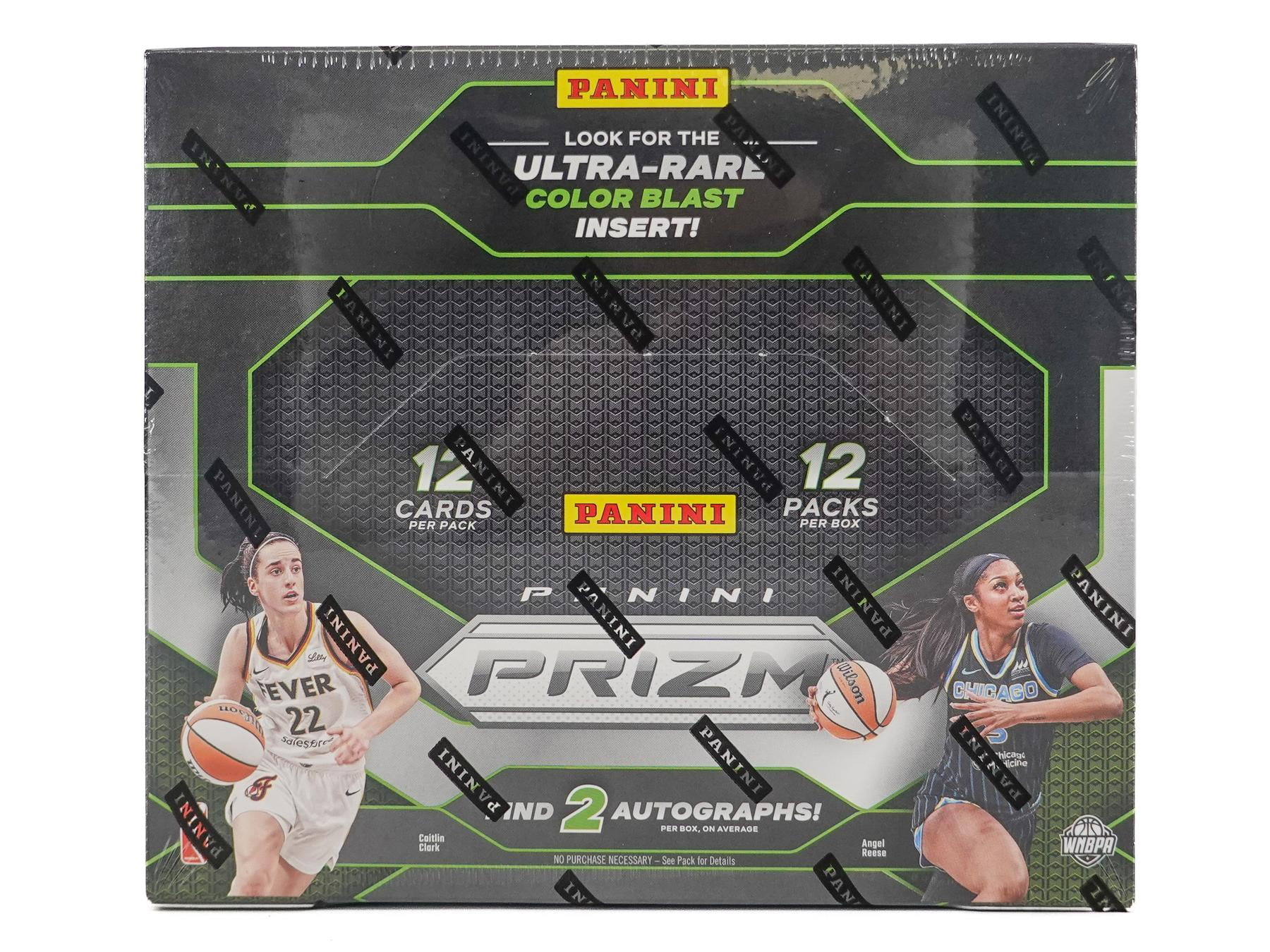 Panini 2024 Prizm WNBA Basketball Hobby Box, 12 Packs, 2 Autographs, Inserts, Parallels ...