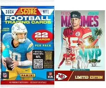 2024 Panini SCORE Football Cards FACTORY SEALED PACK, One Pack, 22 ...