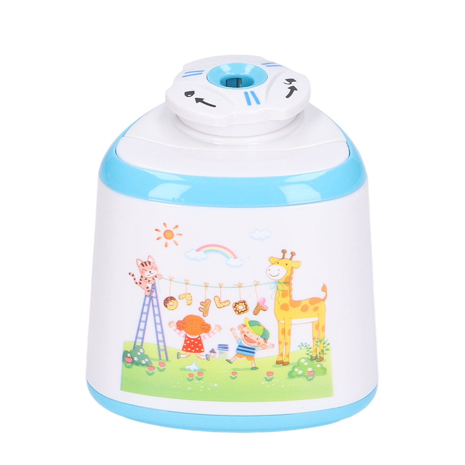 2024 Pencil Sharpeners Blue Durable Spiral Blade Cleanable Compact ...