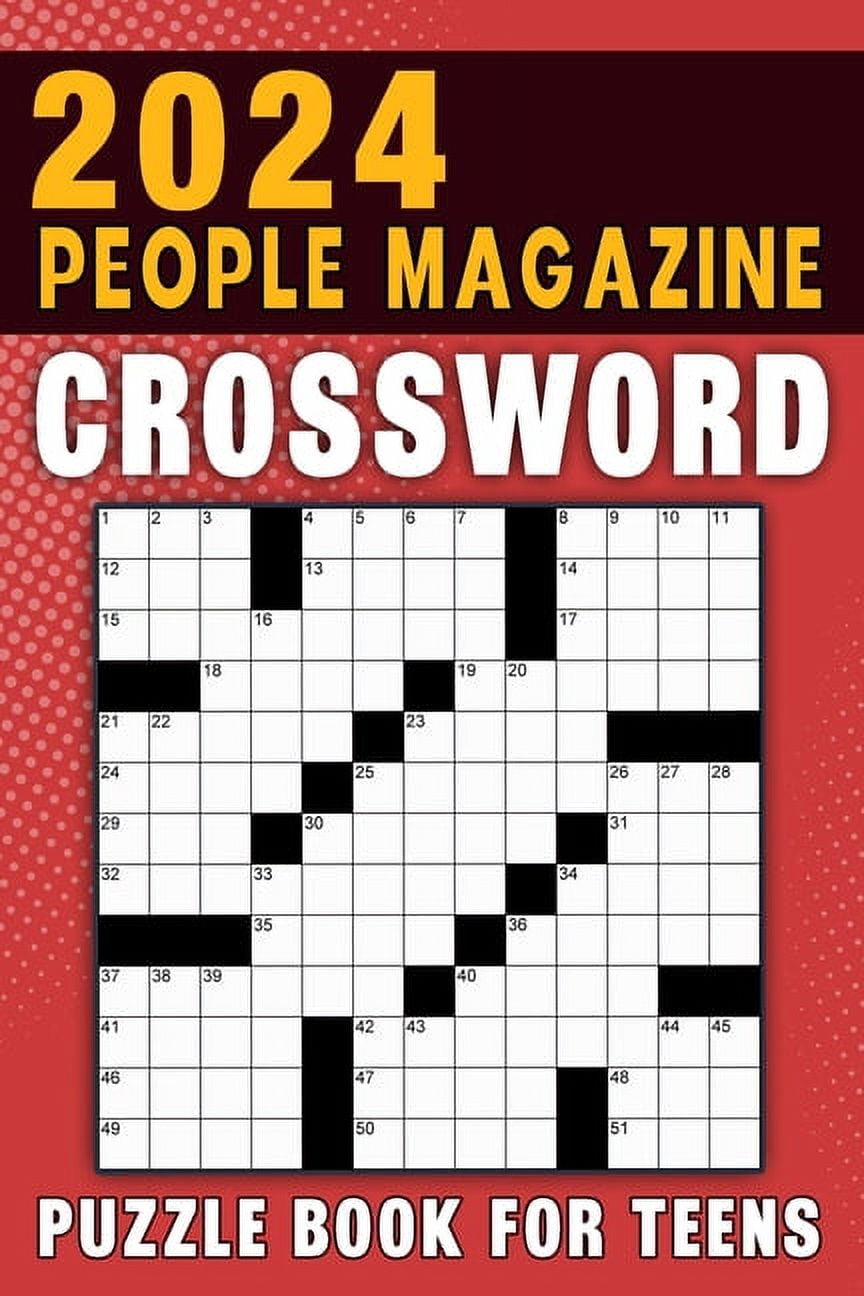 2024 People Magazine Crossword Puzzle Book For Teens: Stimulate Your ...