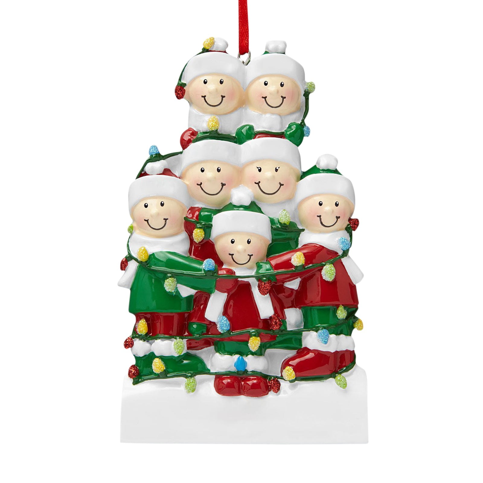 2024 Personalized Tangled Family Ornament - Resin Keepsake, Capturing ...