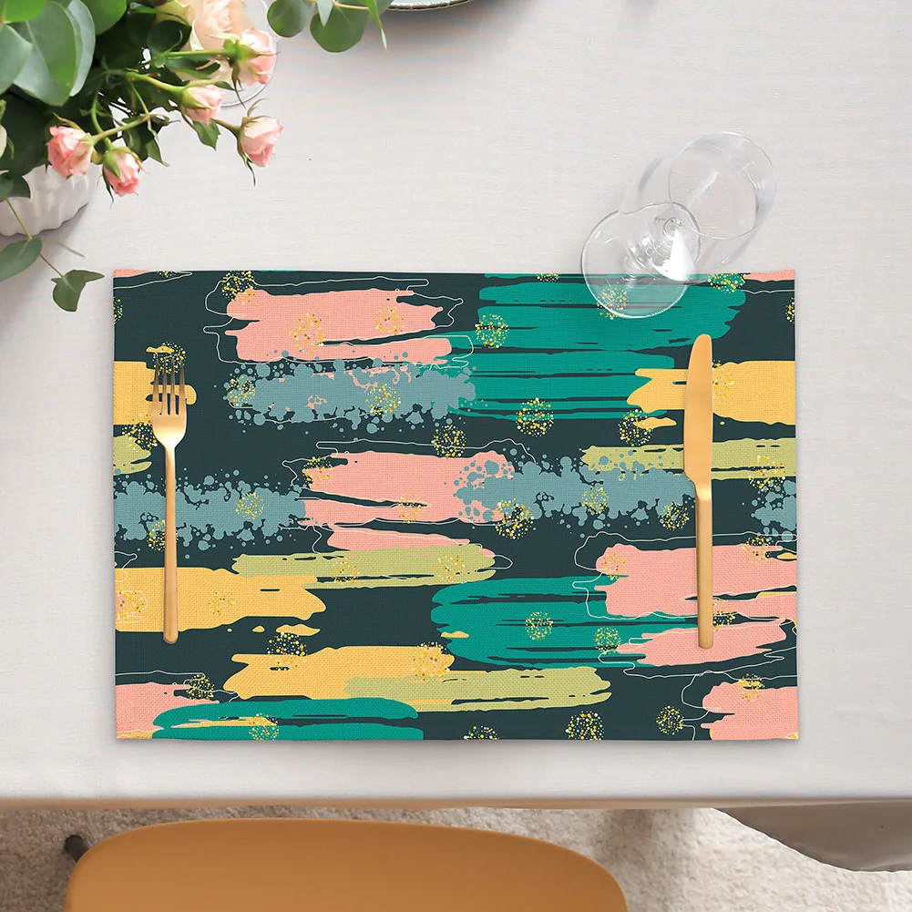 2024 Placemats Coaster Bowl Table Dining For Plate Resistant Heat Non ...