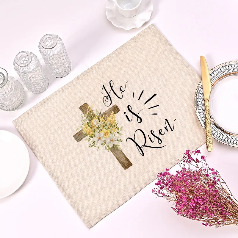 2024 Placemats Meal Western Scalding Anti Cup Insulation Kitchen Table ...