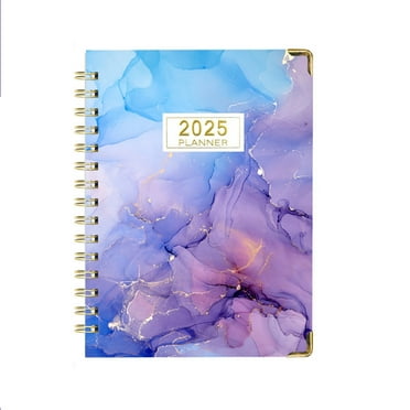 Planner Pad Spiral Bound 3-Tier Funnel Down 12 Month Organizer, July ...