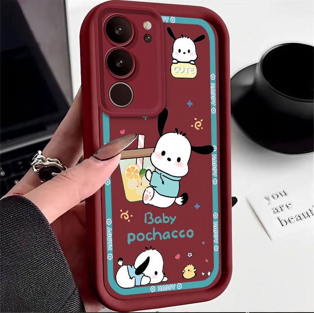2024 Pochacco Hello kitty Kuromi For Samsung Galaxy S24 S23 S22 S21 S20 ...