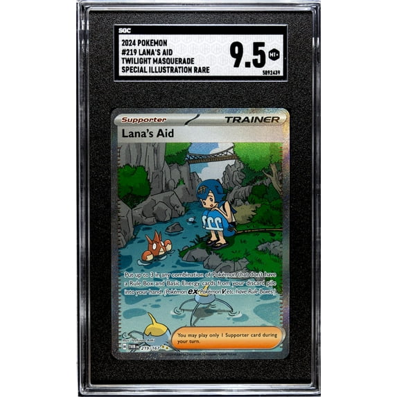 2024 Pokemon Twilight Masquerade #219 Lana's Aid Special Illustration ...