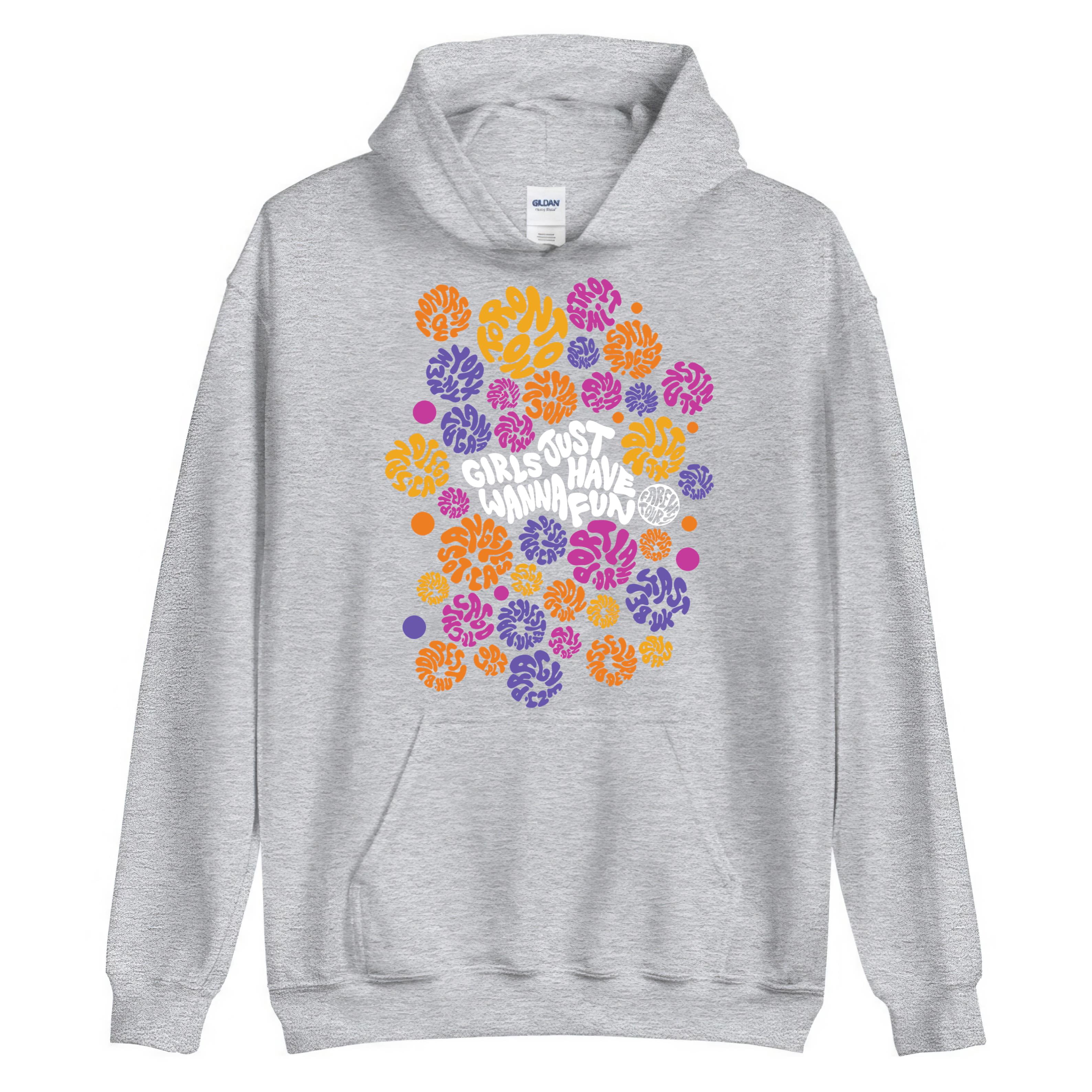 2024 Pop Icon Girls Just Wanna Have Fun Farewell Tour Shirts - Walmart.com