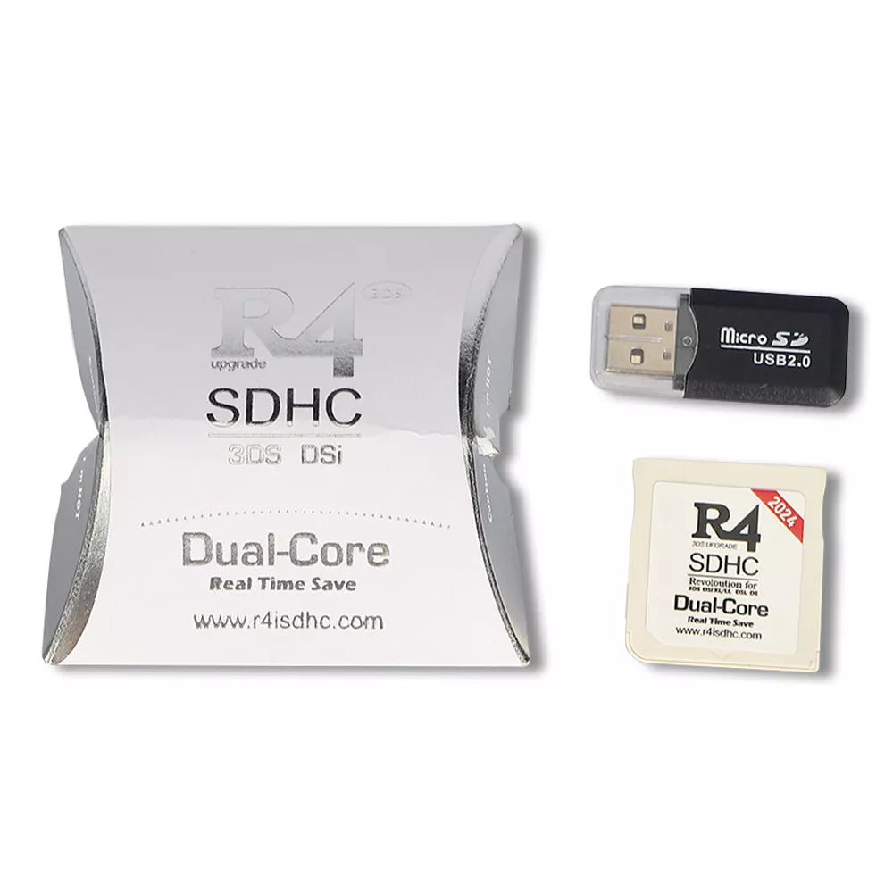 2024 R4 Card For Nintendo DS, DSI DS LITE 3DS + USB Adapter- - Walmart.com